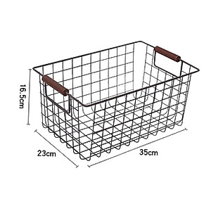 MAGICLULU Sundries Storage Organizer Debris Storage Basket Desktop Storage Basket Home Storage Container