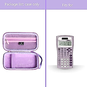 Tourmate Hard Travel Case Replacement for Texas Instruments TI-30X IIS 2-Line Scientific Calculator, Case Only