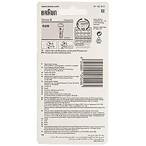 Braun Kombipack 52S Replacement Shear and Blade Blade in Silver For Series 5