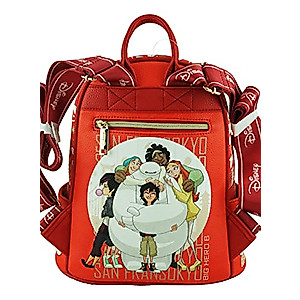 Wondapop Disney Big Hero 6 Baymax 11" Vegan Leather Fashion Mini Backpack