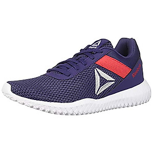 Reebok Women's Flexagon Energy TR Running Shoe, Midink/Hyperpink/White, 8 M US