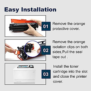 VAMTAY Compatible 069 Toner Cartridge Replacement for Canon 069H for imageCLASS MF753Cdw MF751Cdw LBP674Cdw Printer (5-Pack, Black Cyan Yellow Magenta)