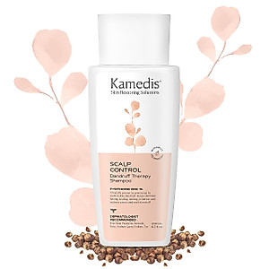 KAMEDIS Anti-Dandruff Therapy Shampoo. For Dry, Itchy, Flaky, Sensitive Scalp and Seborrheic Dermatitis. Contains 1% Zinc Pyrithione and Salicylic Acid. Hair & Head Treatment. 13.4 Fl Oz. (2pk)
