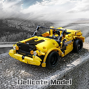 PREPOP Race Car Building Toys for 6-10 8-12 Year Old Boys - Christmas Birthday Gifts for Kids, 2in1 STEM Remote Control Building Kit for Age 6 7 8 9 10 11 12+