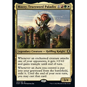 Magic: the Gathering - Mazzy, Truesword Paladin (283) - Battle for Baldur's Gate