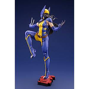 Kotobukiya Marvel Universe Wolverine (Laura Kinney) Bishoujo Statue, Multicolor