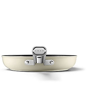 Smeg Cookware 10-Inch Cream Frypan