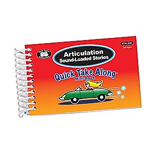 Super Duper Publications | Articulation Sound-Loaded Stories Quick Take Along® Mini-Book | Educational Resource for Children
