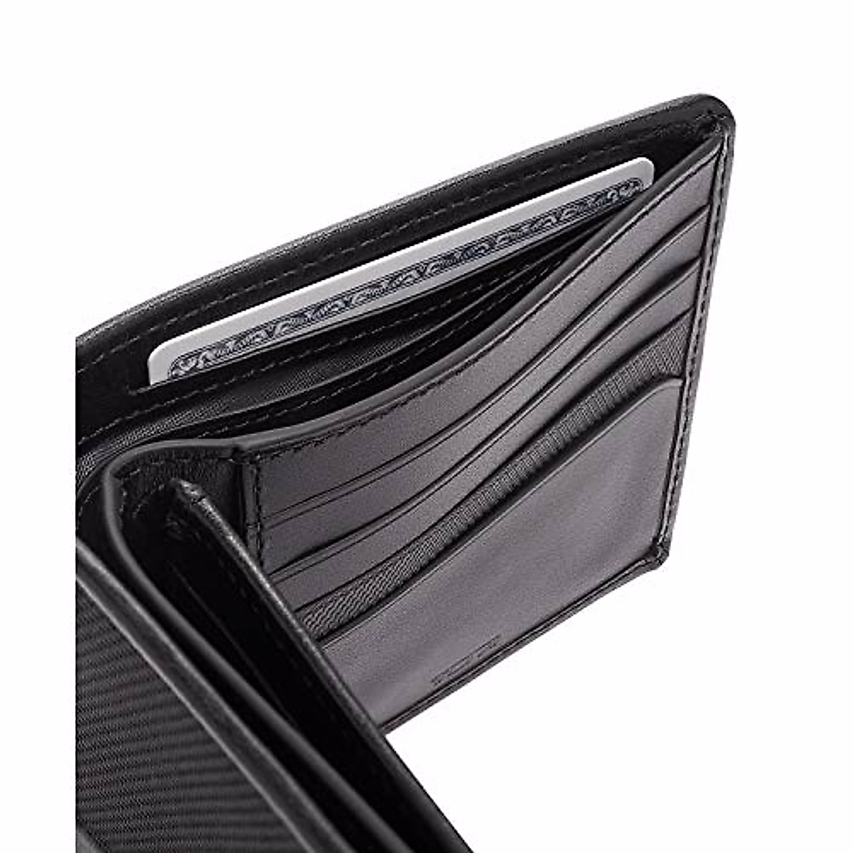 TUMI - Alpha Global Center Flip Passcase Wallet for Men - Black