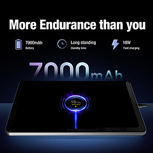 AGM PAD P1 Waterproof Android Tablet, 10.36-inch Rugged Tablet, Drop-proof/Dustproof, 2K Display FHD+ IPS, Android 13, MTK G99 Chipset, Dual Box Stereo Speakers, 7000mAh, 8+256GB, GPS, 5G WiFi, NO SIM
