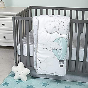 Sammy & Lou 4 Piece Crib Bedding Set, Starry Dreams