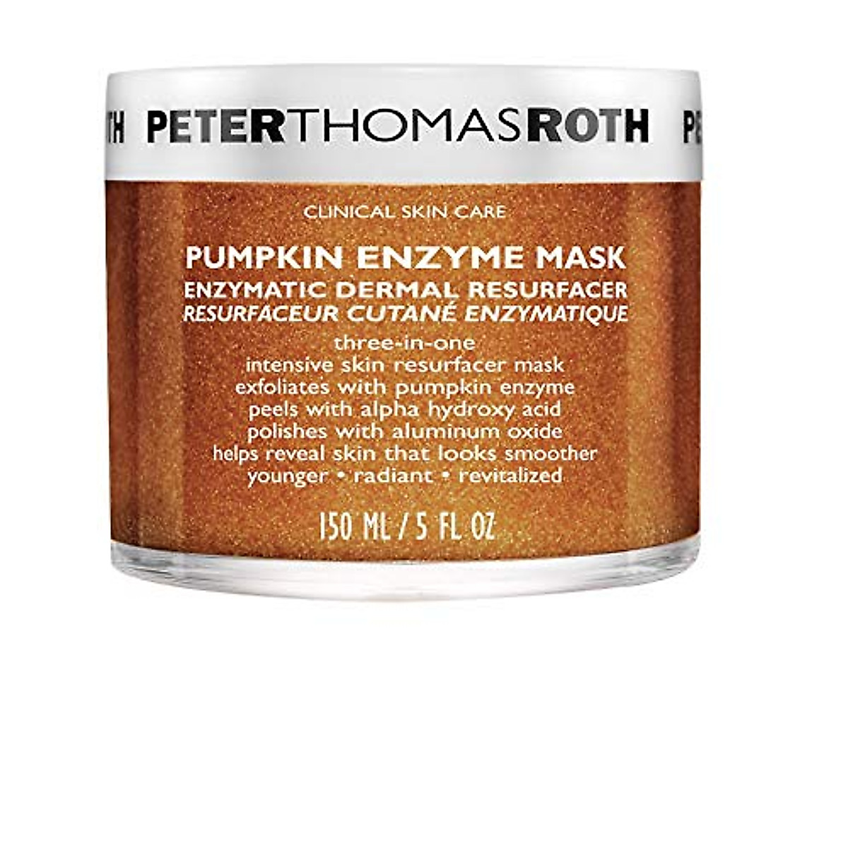 Peter Thomas Roth | Pumpkin Enzyme Mask | Enzymatic Dermal Resurfacer, Exfoliating Pumpkin Facial Mask for Dullness, Fine Lines, Wrinkles and Uneven Skin Tone