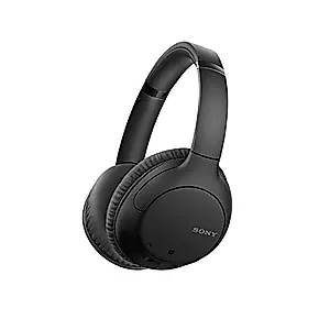 Sony Wireless Noise-Cancelling Over-The-Ear Headphones WH-CH710N - Black (Renewed)
