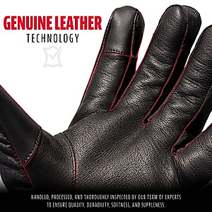 Franklin Sports MLB Batting Gloves - Coldmax Cold Weather Winter Gloves - All Weather Gloves for Players, Coaches + Umpires - Black - Adult Medium