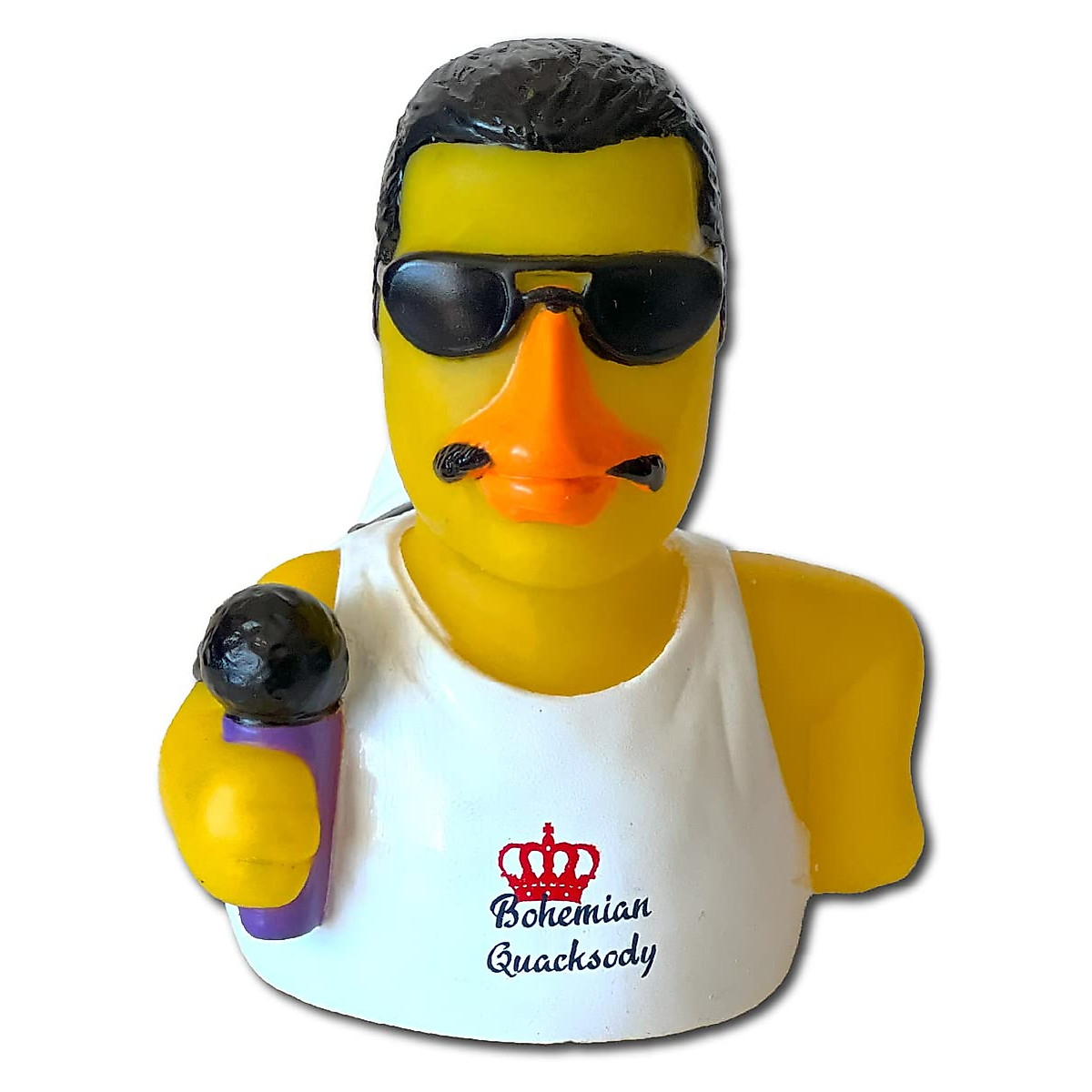 CelebriDucks - Bohemian Quacksody - Floating Rubber Ducks - Collectible Bath Toys Gift for Kids & Adults of All Ages
