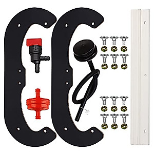 HUZTL 84-1980 Rubber Paddles 75-8780 Scraper with 66-7460 Primer Bulb Hardware Kit for Toro 38170 38171 38172 38173 38175 38176 38177 38178 38182 38183 CCR Powerlite Snowblowers
