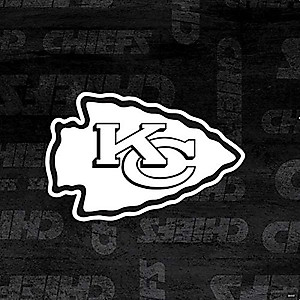 Skinit Decal Gaming Skin Compatible with PS4 Pro Console and Controller Bundle - Officially Licensed NFL Kansas City Chiefs Black & White Design