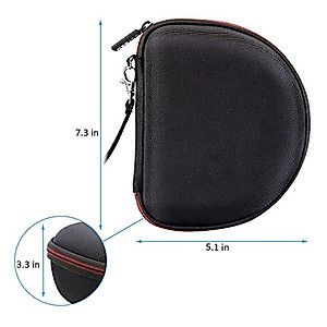LTGEM Headphone Case for Beats Studio3/Solo3/Solo2/Solo Pro Wireless On-Ear Headphones - Travel Carrying Storage Bag(Case Only)