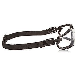 Pyramex V2G Safety Glasses, Black Frame/Clear Anti-Fog Lens