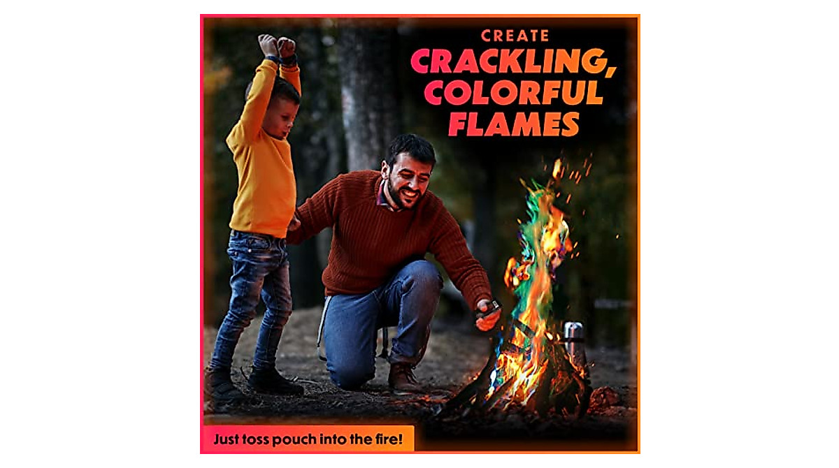 Magical Flames Fire Color Changing Packets - Fire Pit, Campfires ...