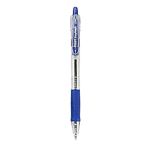 PILOT EasyTouch Refillable & Retractable Ballpoint Pens, Fine Point, Blue Ink, 12-Pack (32211)
