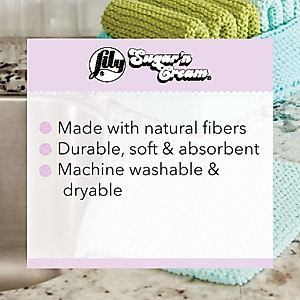 Lily Sugar N Cream Cones Yellow Yarn - 1 Pack of 14oz/400g - Cotton - #4 Medium - 706 Yards - Knitting/Crochet