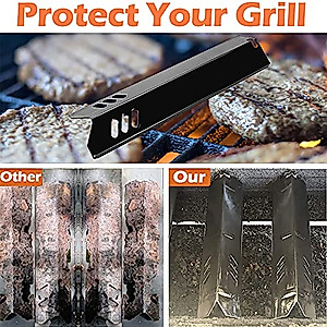 Utheer Grill Kits for DynaGlo DGF510SSP, DGF510SSP-D, fit Backyard BY13-101-001-13, GBC1460W, GBC1461W, GBC1462W, GBC1059WB, BH13-101-099-01, Grill Grate and Heate Plate