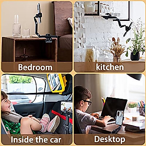 XEFINAL Cell Phone Holder for Car，Mount Clip for Car Cellphone，360° Rearview Phone Holder for Car Sun Visor，Perfectly for iPhone pro, 13/12pro,XR,XS,Pro,Samsumg,Andriod, Car Accessories