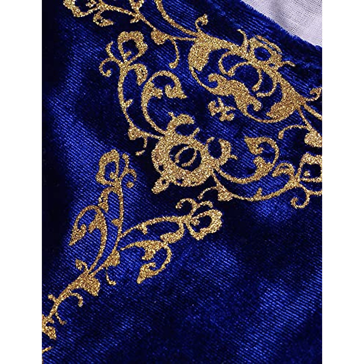 Romy's Collection Girls Princess Costume Cosplay Dress Up for Toddler Girls (5-6, Snow Blue)