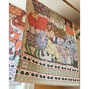 MollyMac | Sheep DISHTOWEL | Decorative Bar Towel | Soft Absorbent Dish Cloth | Kitchen Decor | Gift for Dinner Party Birthday New Home | Made in UK | 28”x18” 100% Cotton Tea Towel