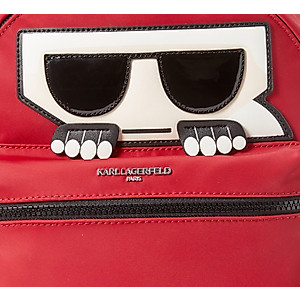 Karl Lagerfeld Paris Amour Small Backpack, Classic RED