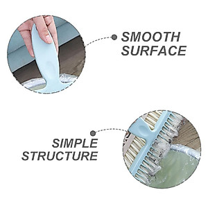 Gatuida 2Pcs Broom Hair Removal Comb Broom Hair Removal Cleaning Tool Hair Collectors for Clean The Hair and Dust On The Broom Bathroom Sewer