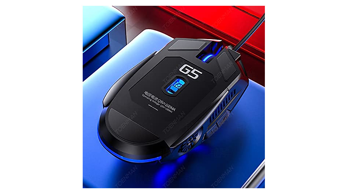 Smaige Gaming Mouse: 6 Buttons & 3200 DPI Sensitivity