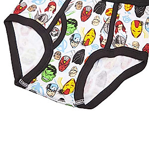 Marvel Boys' Hero Avengers Underwear Multipacks, Avngr 8pk Brief, 6