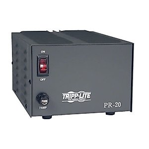 Tripp Lite PR20 DC Power Supply 20A 120V AC Input to 13.8V DC Output TAA GSA