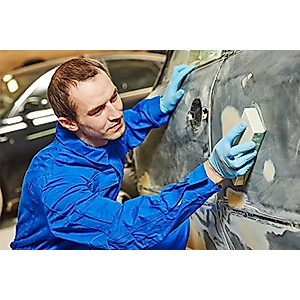 Anezus 90Pieces Sandpaper Assortment 400 to 3000 5000 7000 Grit Wet Dry Fine Sand Paper Assortment for Automotive Sanding Car Painting Wood Furniture Finishing