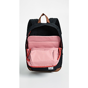 Herschel Pop Quiz Backpack, Black/Tan, Classic 22L