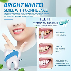 3PCs Frosty Neptune Teeth Whitening Pen,Teeth Whitening Essence,Teeth Whitening Gel,Teeth Stain Remover to Whiten Teeth,Intensive Stain Removal Teeth Reduce Yellowing
