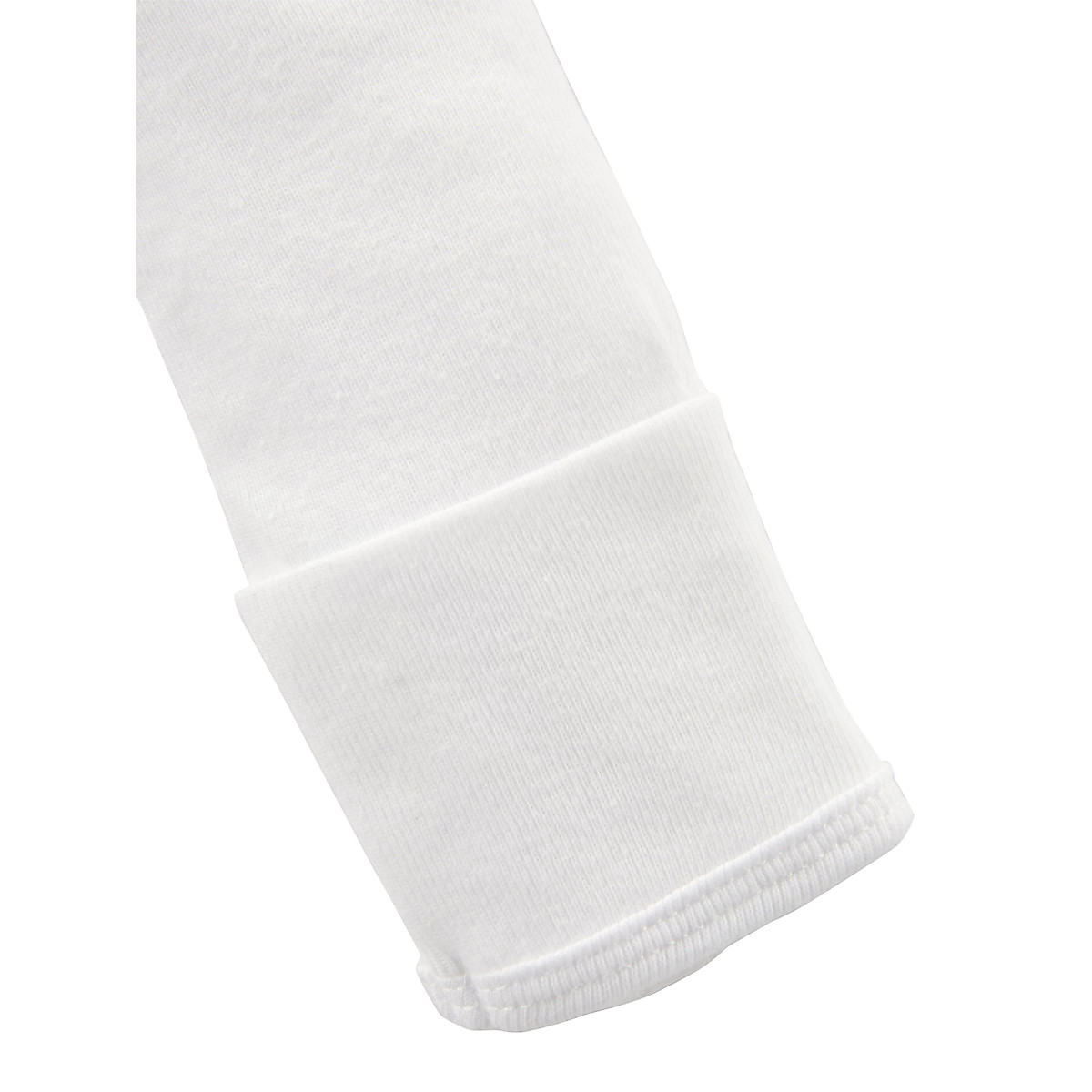 Simple Joys by Carter's Baby 4-Pack Long Sleeve Side Snap Bodysuit, White, 0-3 Months