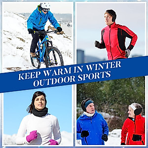 30 Pcs Ear Muffs Men Women Winter Fleece Ear Warmers Bulk Ear Covers Head Earmuffs for Winter Cold Weather