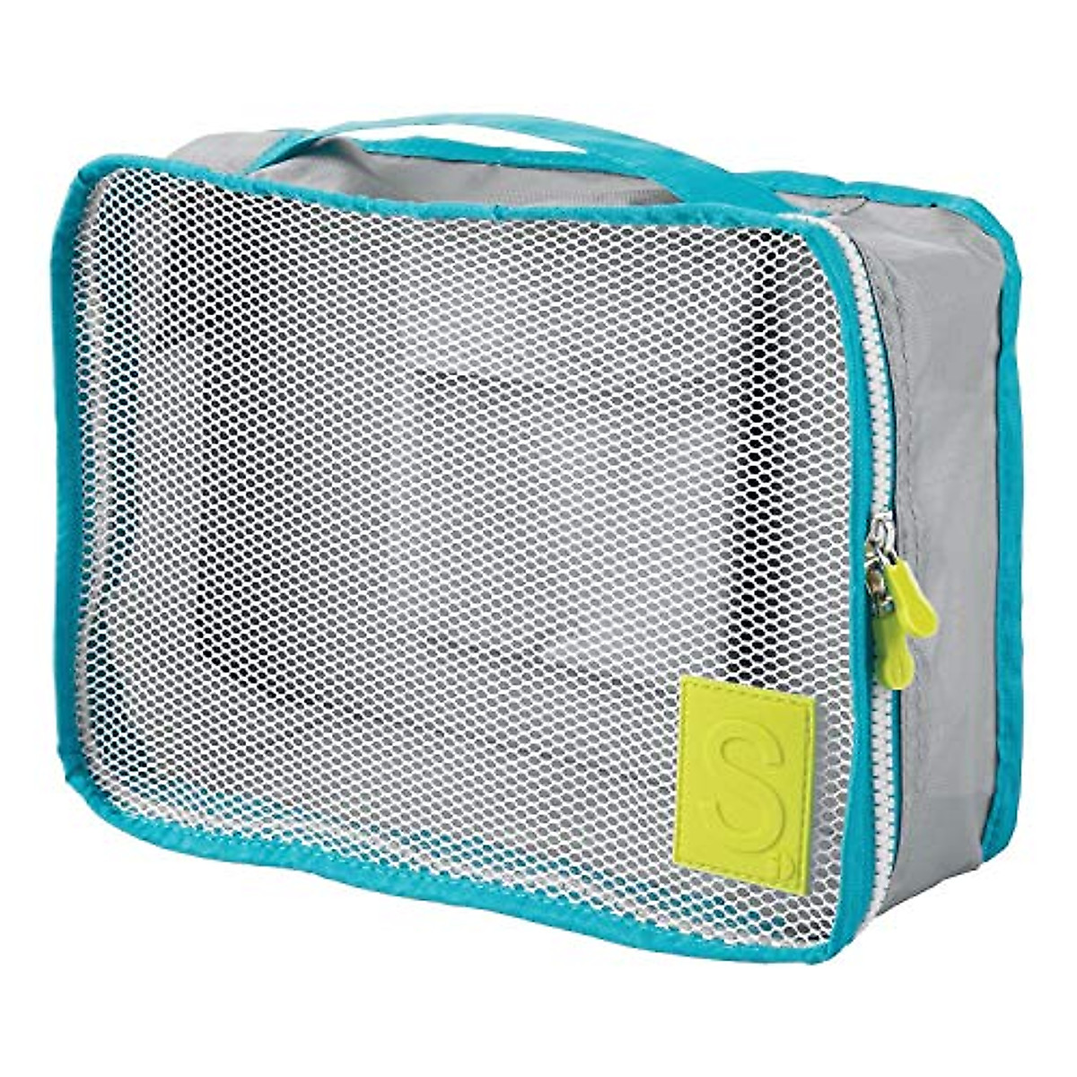 インターデザイン(Interdesign) Aspen Storage Case, 1.3 x 31.75 x 43.2 cm, Gray/Teal
