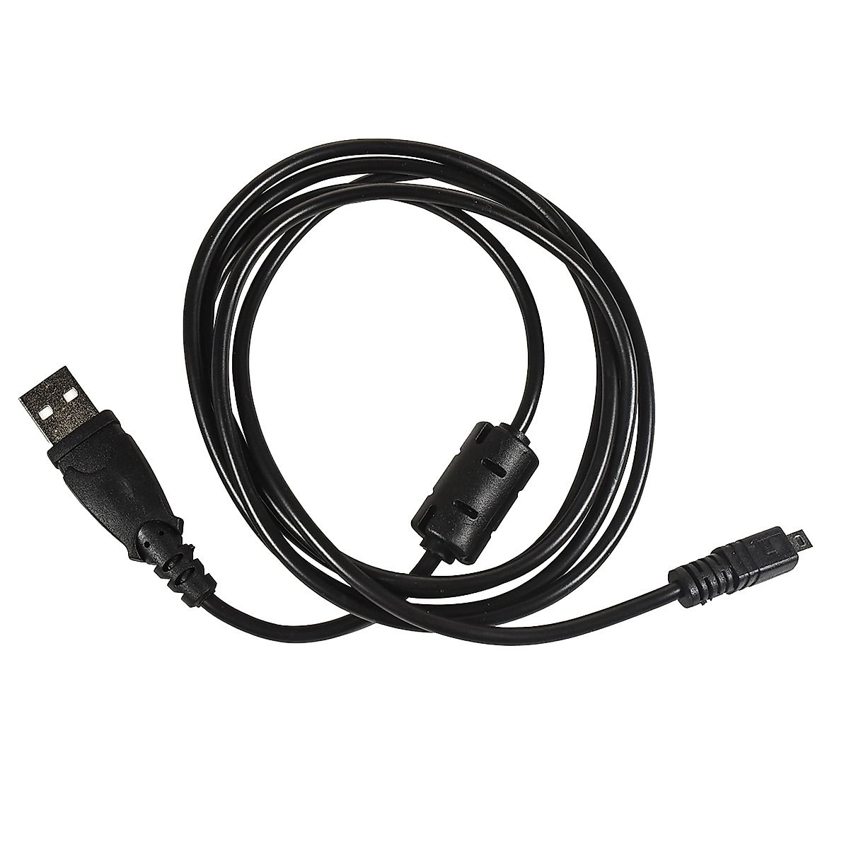 HQRP USB Data Transfer Cable Compatible with Sony Alpha A70 A100 A200 A300 A330 A350 A450 A850 A700 A900 DSLR Digital Camera Cord