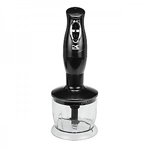 Kalorik Combination Mixer with Mixing Cup, Chopper, and Whisk, Black