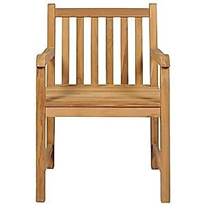 TCSGURK Patio Dining Set,Teak Finish and Ideal for Outdoors, Outdoor Patio Furniture Set