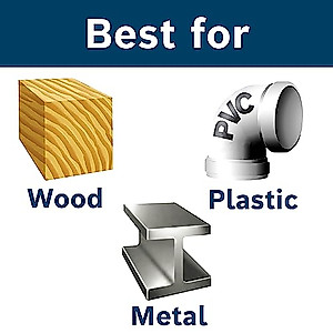 BOSCH T30C T-Shank Multi-Purpose Jigsaw Blades, 30 Piece, Assorted, Jig Saw Blade Set for Cutting Wood and Metal