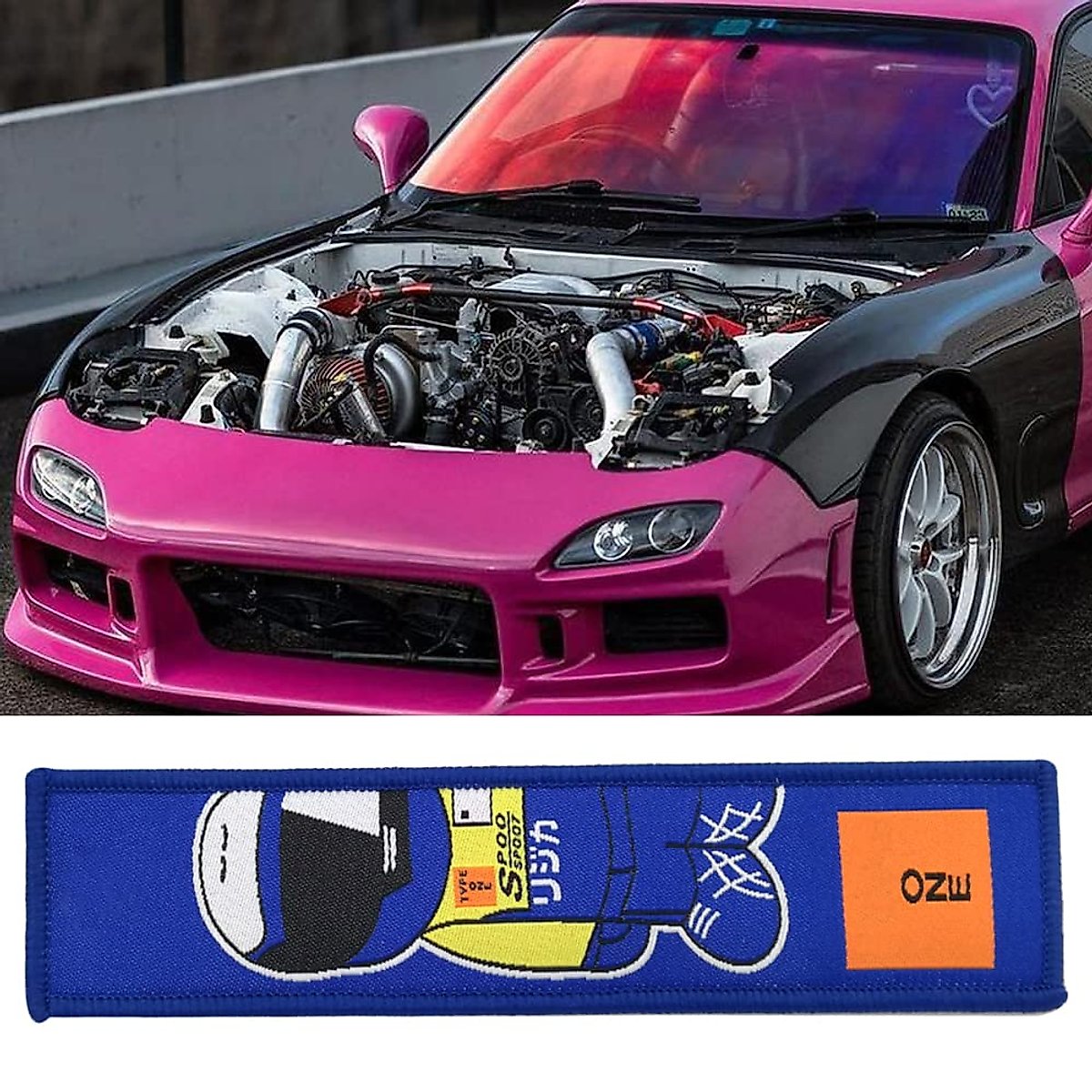 Rilo Kaoer JDM Keychain,Turbo Keychan,Nos Keychain,Auto Parts Metal Key Chain With JDM Tag keychain,For JDM Keychain