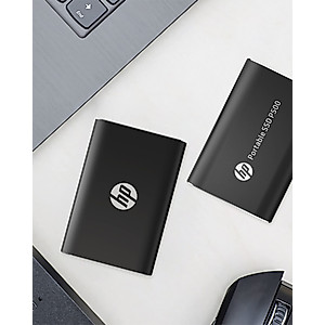 HP P500 500GB USB-C External Solid State Hard Drive USB 3.2 Gen 1 Type C SSD Up to 420MB/s - 7NL53AA#ABC