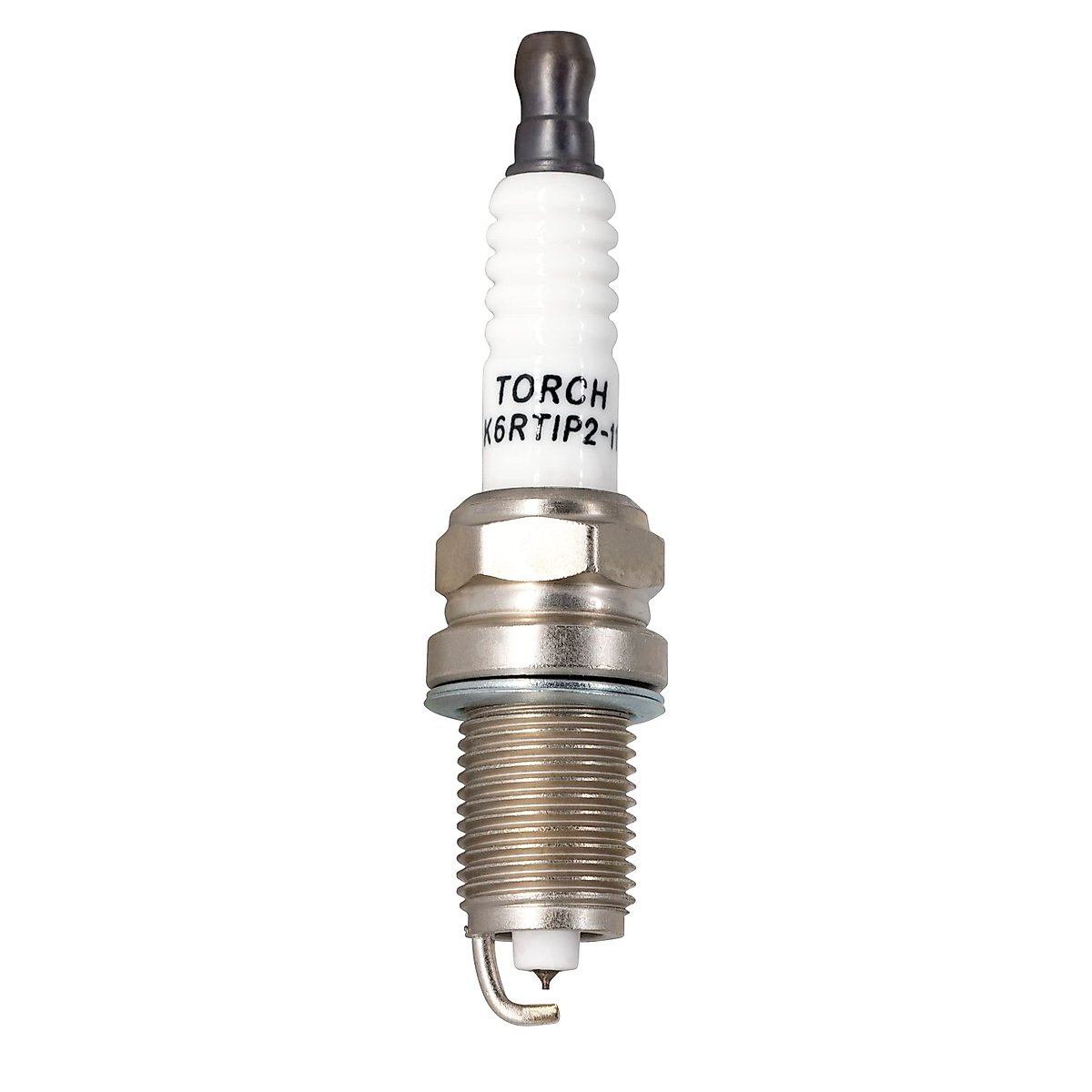 TORCH Iridium Spark Plug K6RTIP2-11 Replace for Denso KJ20CR11 Spark Plug, for TOYOTA 90098-70065 Spark Plug, for HONDA 98079-5614P Spark Plug, for MAZDA F286-18-110 Iridium Spark Plug, OEM, ea