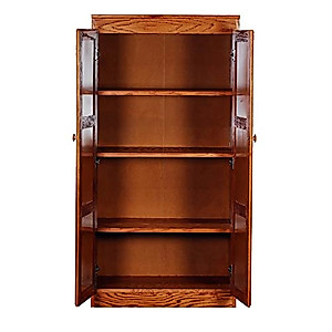Concepts in Wood KT613A Storage Cabinet for Office or Pantry (Oak)