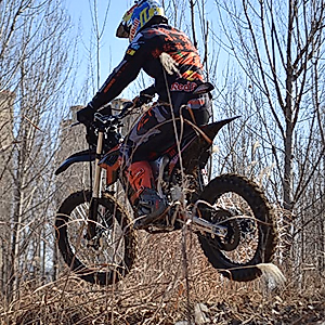 MotoTec Venom 72v 12000w Electric Dirt Bike White